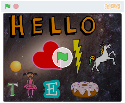 Κινούμενα γράμματα στο scratch- animated letters in scratch