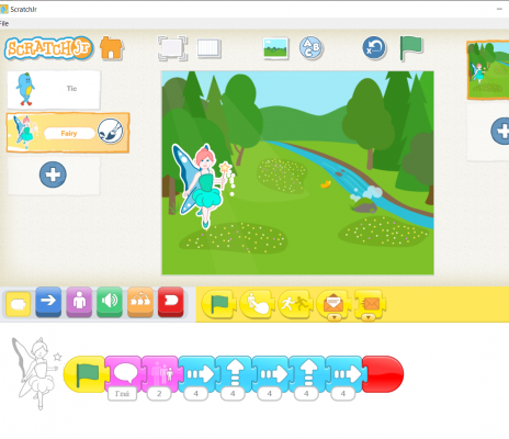 Μια φορά κι έναν καιρό-Δημιουργία ιστορίας στο Scratch Jr