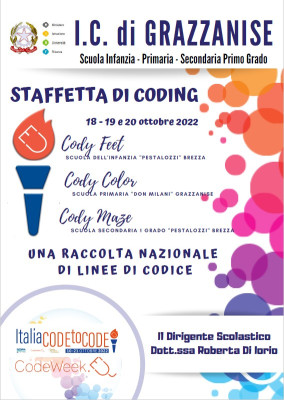 IC GRAZZANISE-Staffetta di Coding - 2E Scuola Secondaria 1 Grado Brezza