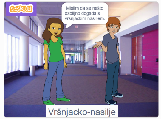 Creating an Anti-Violence Animation in Scratch